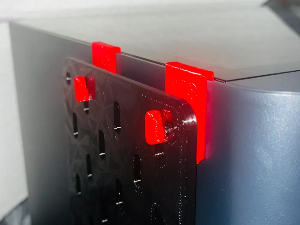 P1S/P1P Side Wall Skadis hook/mount LOW PROFILE - Free 3D Print Model ...