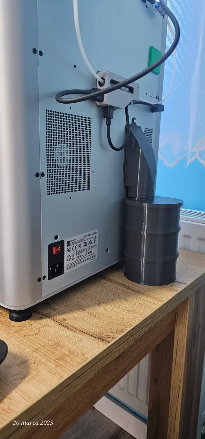 BAMBULAB X1C BARREL AND WASTE CHUTE by Rokis1993 - MakerWorld