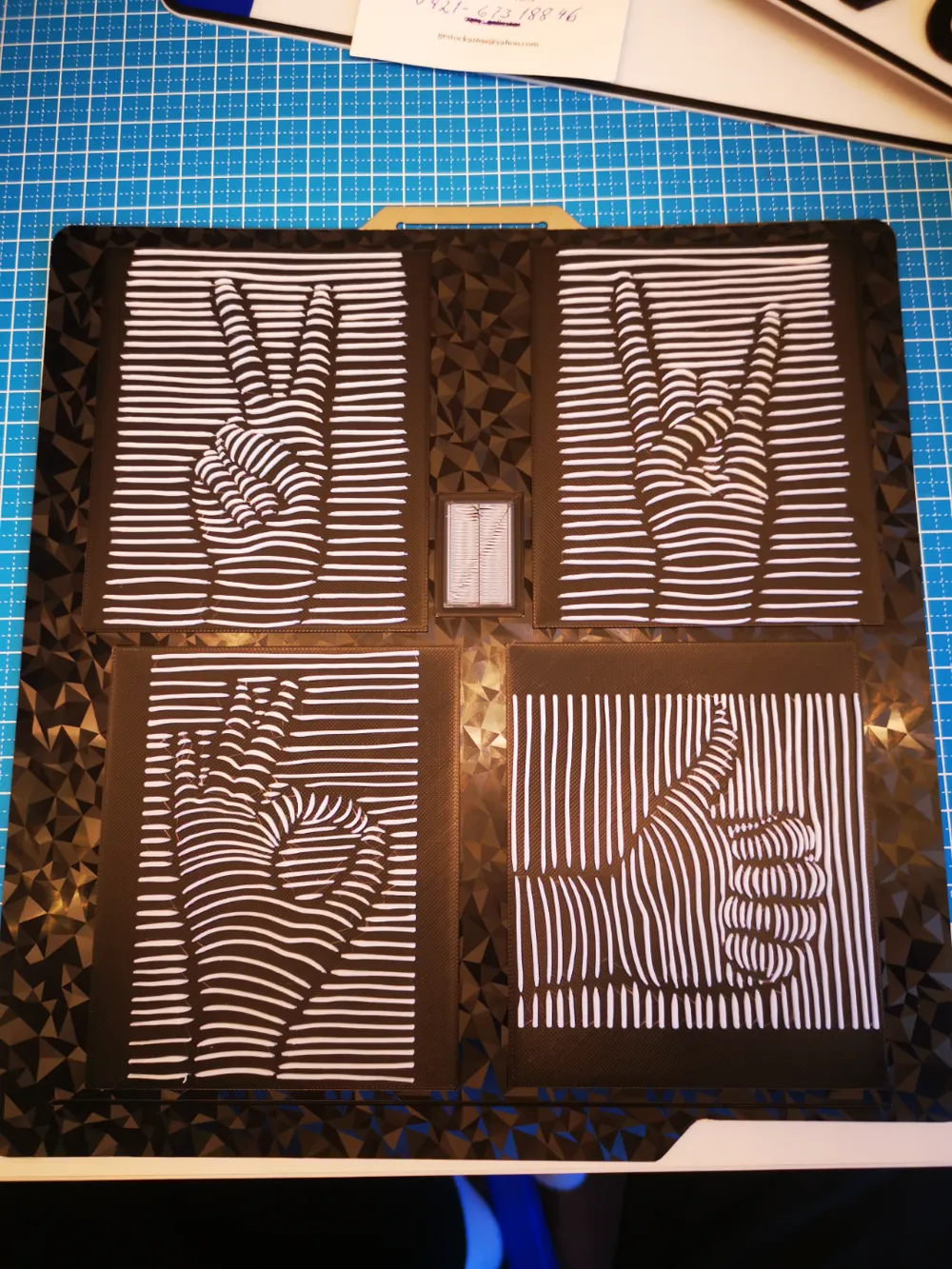 Ok Hand Sign 3D Effect - Hueforge wall Art by kevin.goetz - MakerWorld