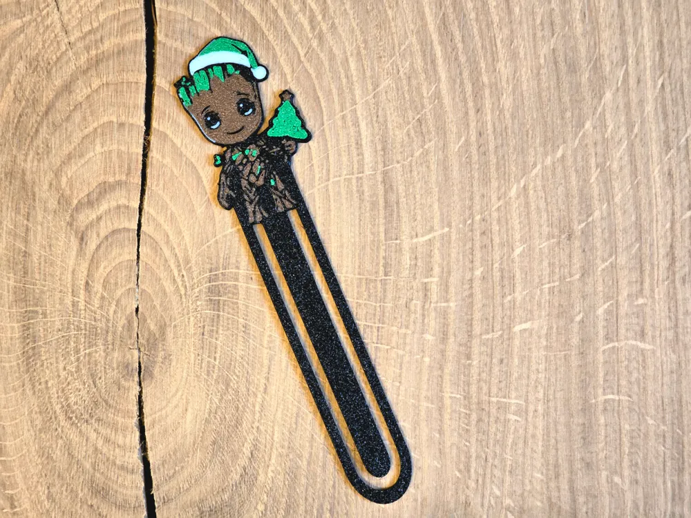 Christmas Baby Groot bookmark by Goomol DIY - MakerWorld