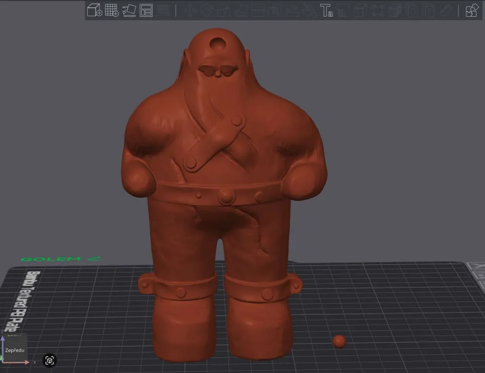 Der Golem – Kostenloses 3D-Druckmodell – MakerWorld