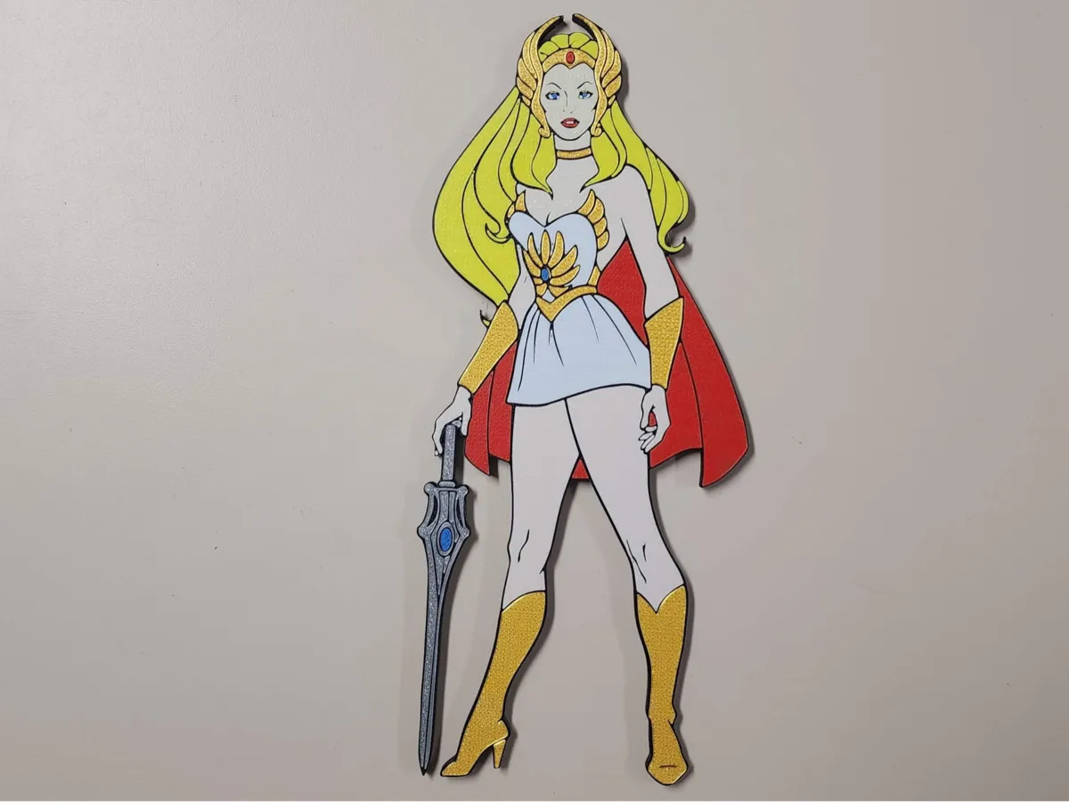 She-Ra Wall Art by briankstan MakerWorld: Download Free 3D Models