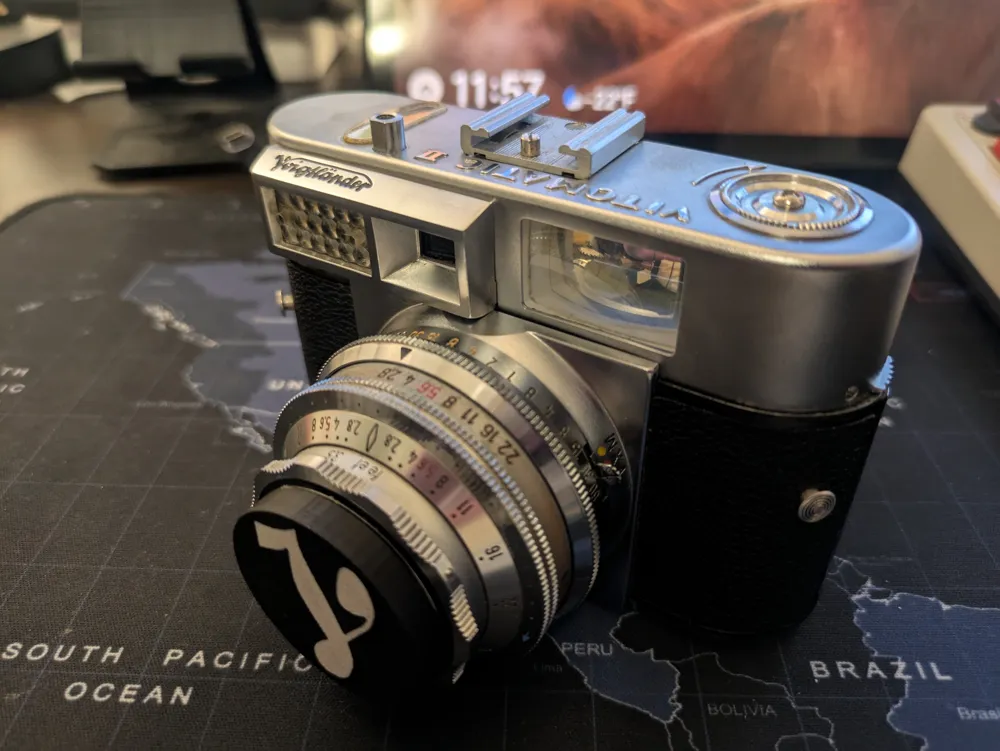 Voigtlander Vitomatic II Lens Cap by DDesroches - MakerWorld