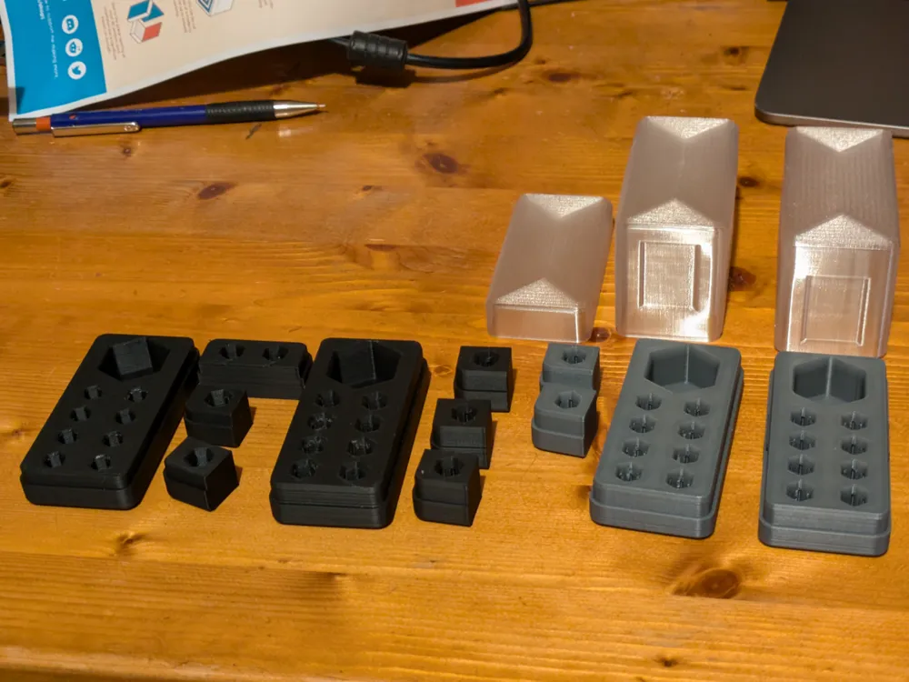 1/4 inch Hex Bit Driver Box. With transparent lid. - Free 3D Print ...