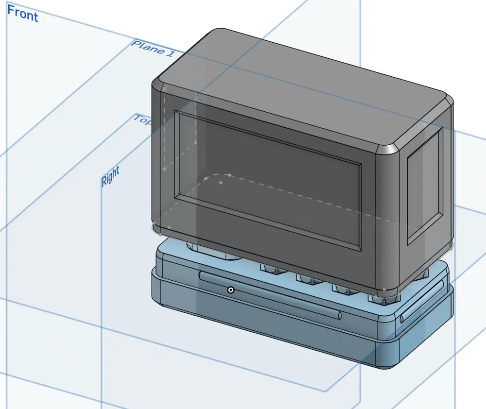 1/4 inch Hex Bit Driver Box. With transparent lid. - Free 3D Print ...