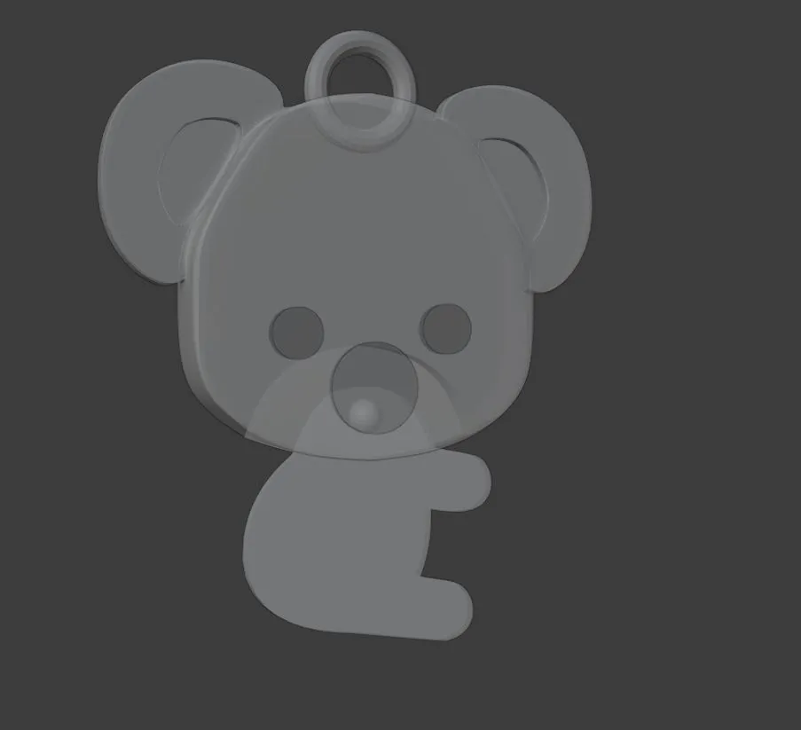 cute koala keychain by Vlad Aldea - MakerWorld