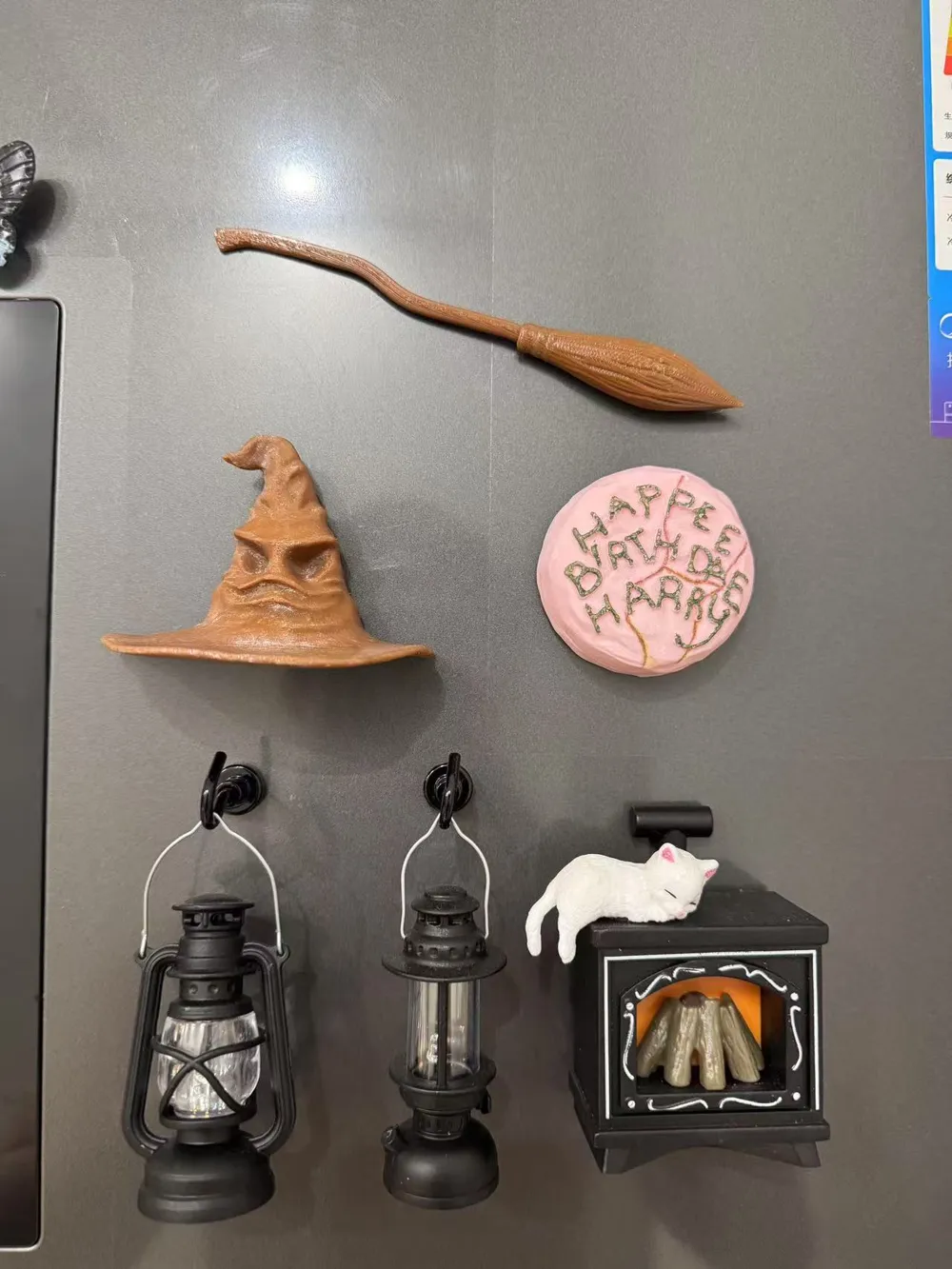 Harry Potter Broomstick Fridge Magnet - Free 3D Print Model - MakerWorld