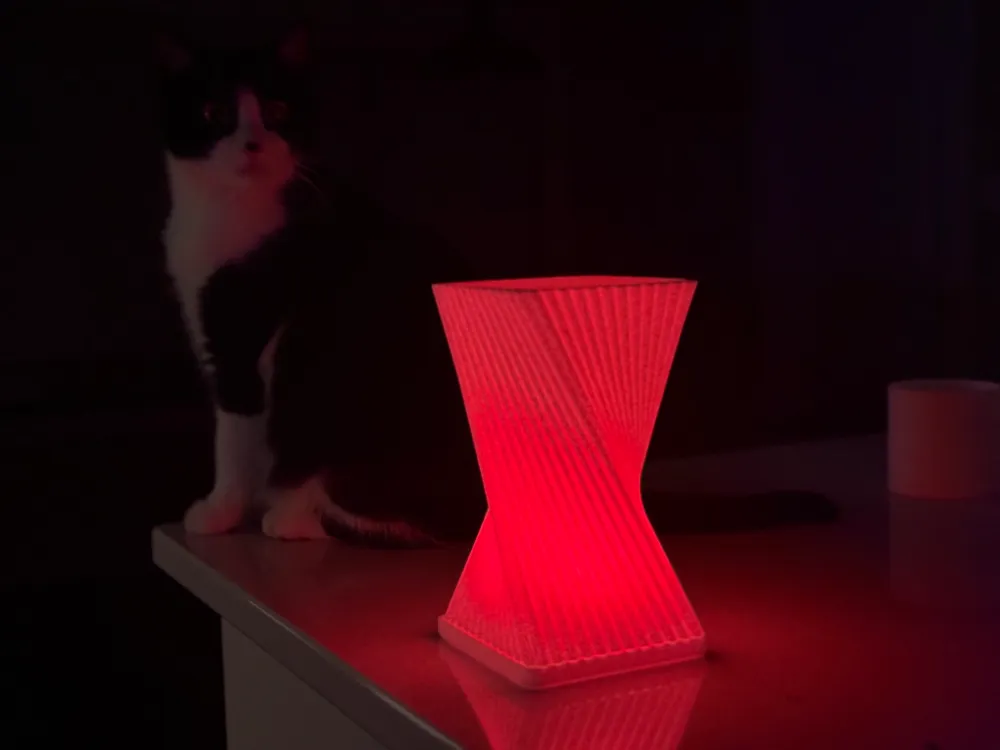 "Twister" Color Changing Desk Lamp-KC007 Light Kit by JustPrintIt ...