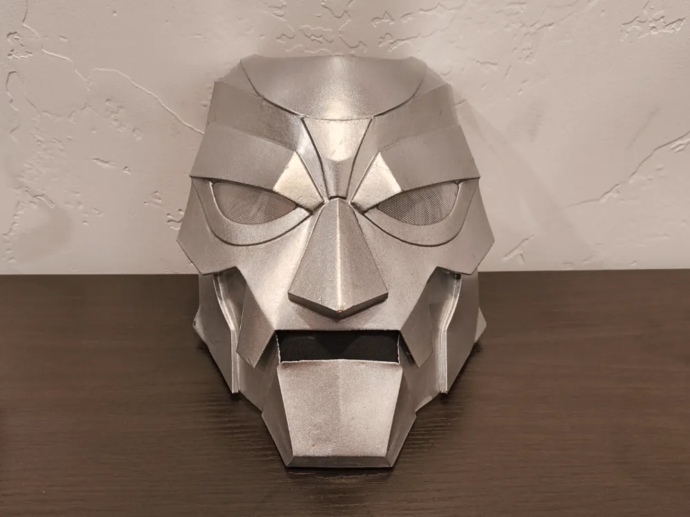 MCOC Dr Doom mask - Free 3D Print Model - MakerWorld