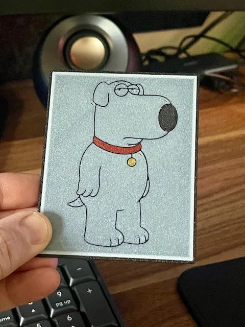 Brian Family Guy Sign Poster by ShapeShift 3D Creations - MakerWorld