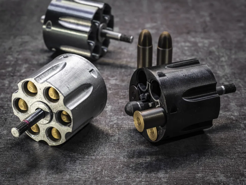 Revolver Cylinder - Fidget Spinner Toy by Megatiks MakerWorld: Download ...