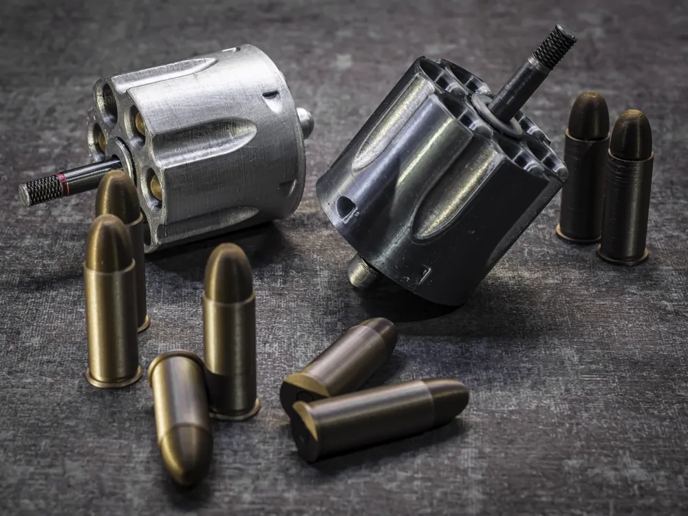 Revolver Cylinder - Fidget Spinner Toy by Megatiks MakerWorld: Download ...