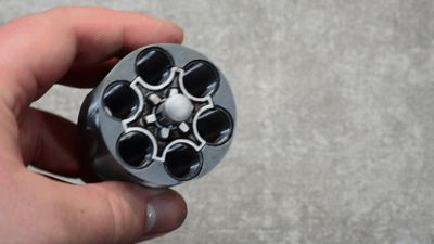 Revolver Cylinder - Fidget Spinner Toy - Free 3D Print Model - MakerWorld
