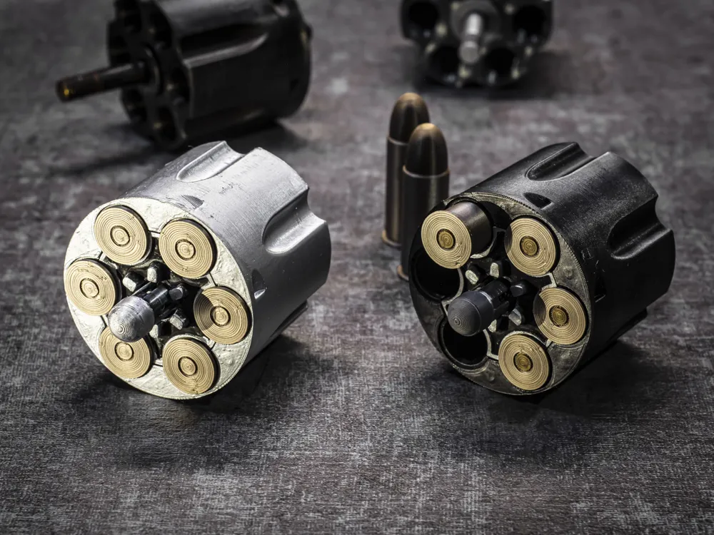 Revolver Cylinder - Fidget Spinner Toy by Megatiks MakerWorld: Download ...