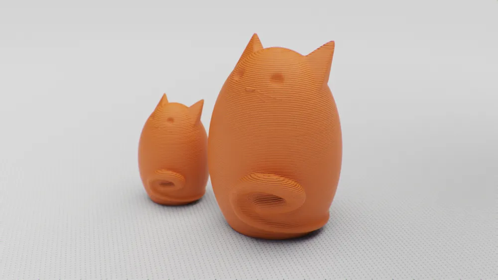 Cat Deco Statue by CREALAB - MakerWorld