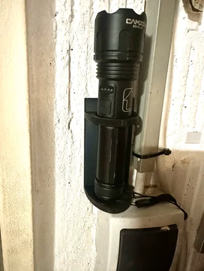 Flashlight Holder - Free 3D Print Model - MakerWorld
