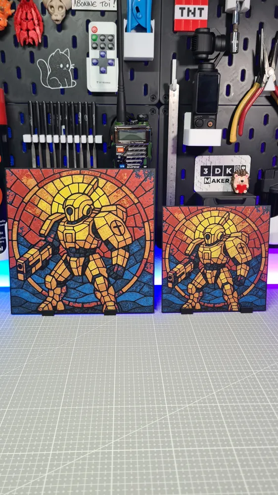 Tau Warrior - Hueforge - 4 Colors by 3DK Maker MakerWorld: Download ...