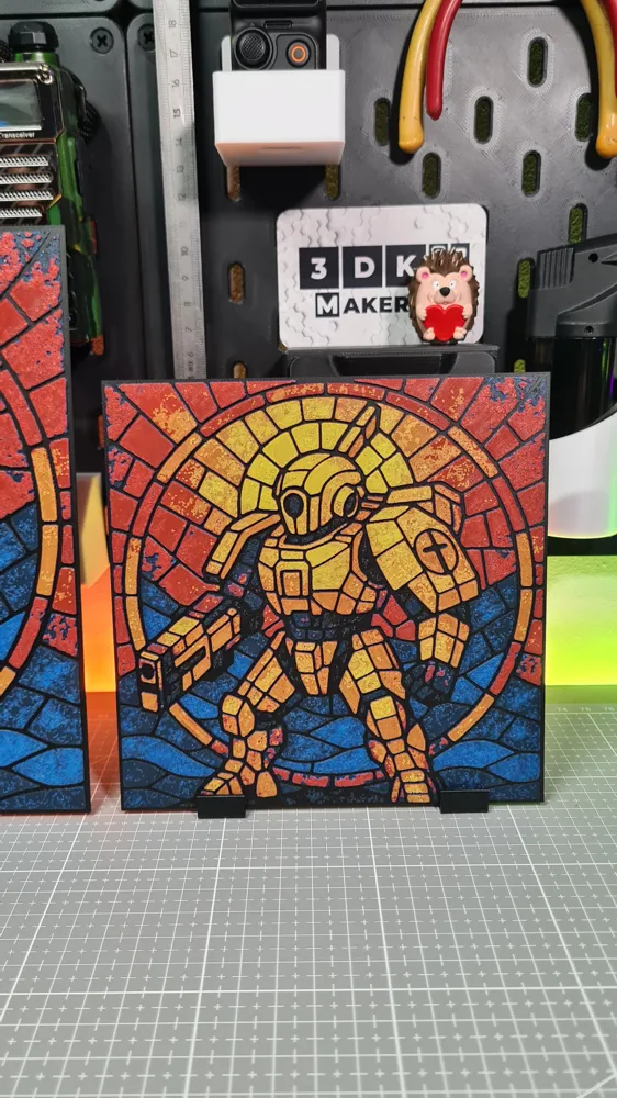 Tau Warrior - Hueforge - 4 Colors by 3DK Maker MakerWorld: Download ...