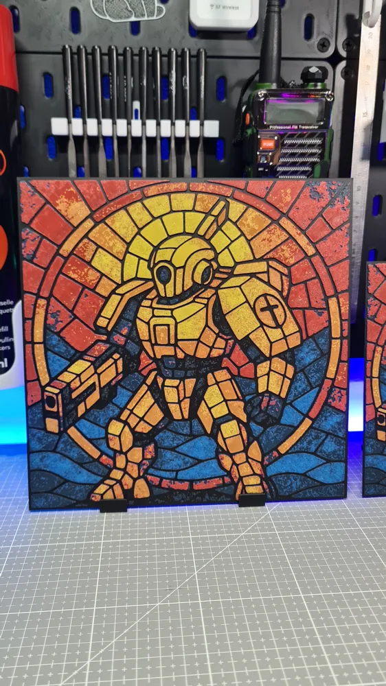 Tau Warrior - Hueforge - 4 Colors by 3DK Maker MakerWorld: Download ...