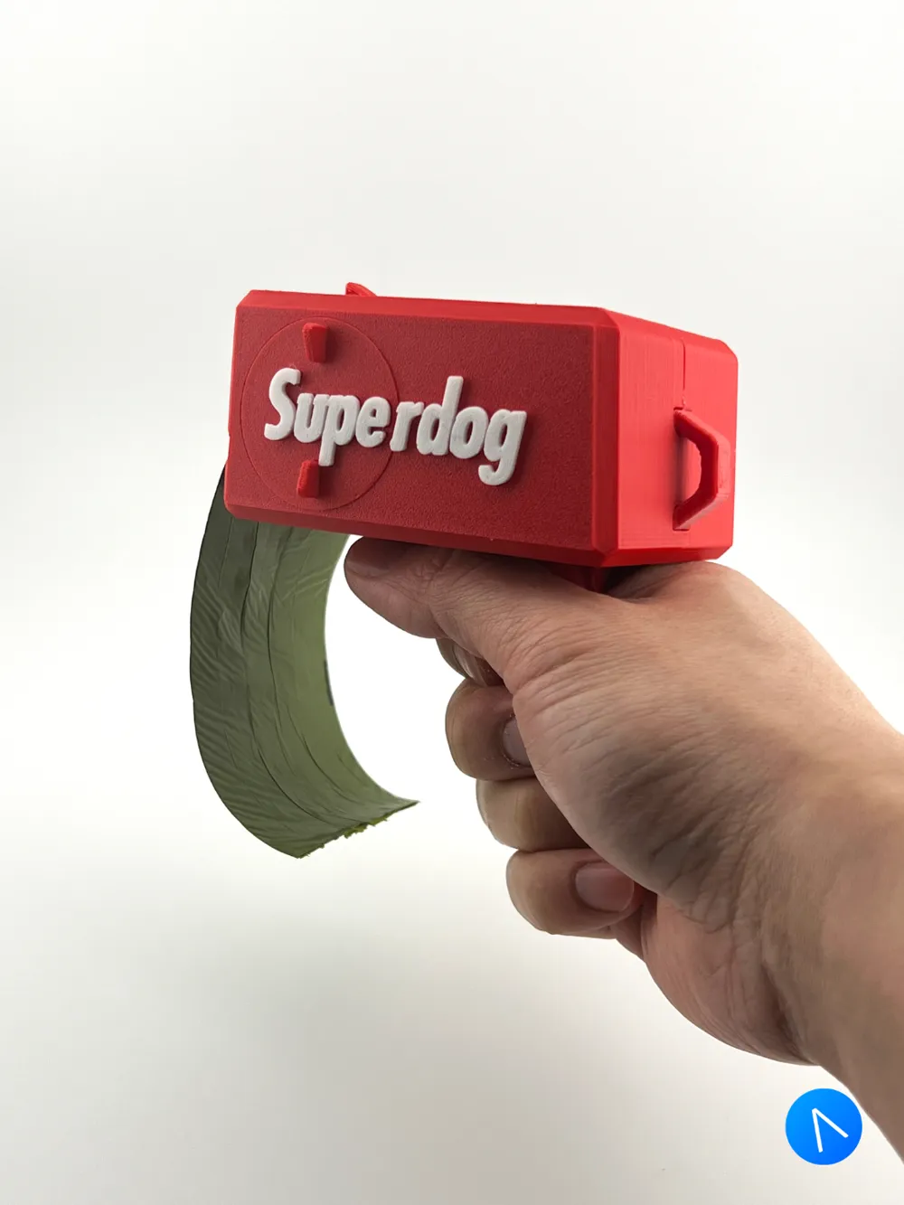 Super Dog Money Gun Poop Bag Dispensor Holder by Hepha3D - MakerWorld