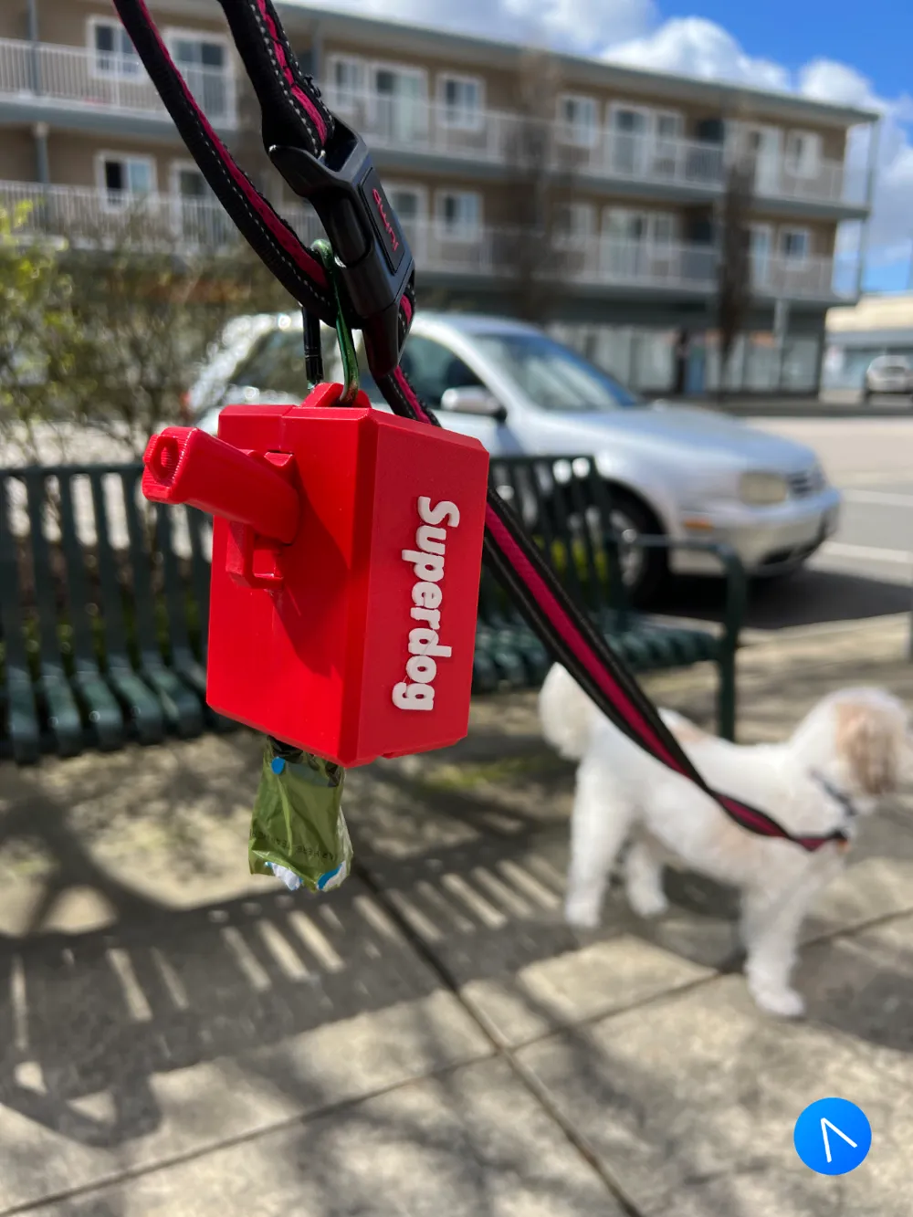 Super Dog Money Gun Poop Bag Dispensor Holder by Hepha3D - MakerWorld