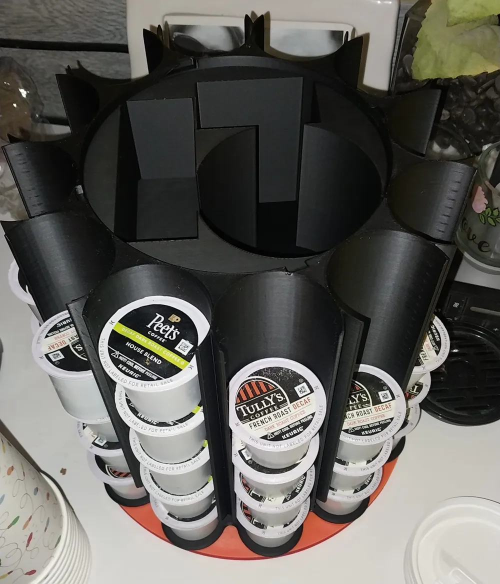 Rotating K-Cup holder add-on: Center insert by skyrippersystems ...
