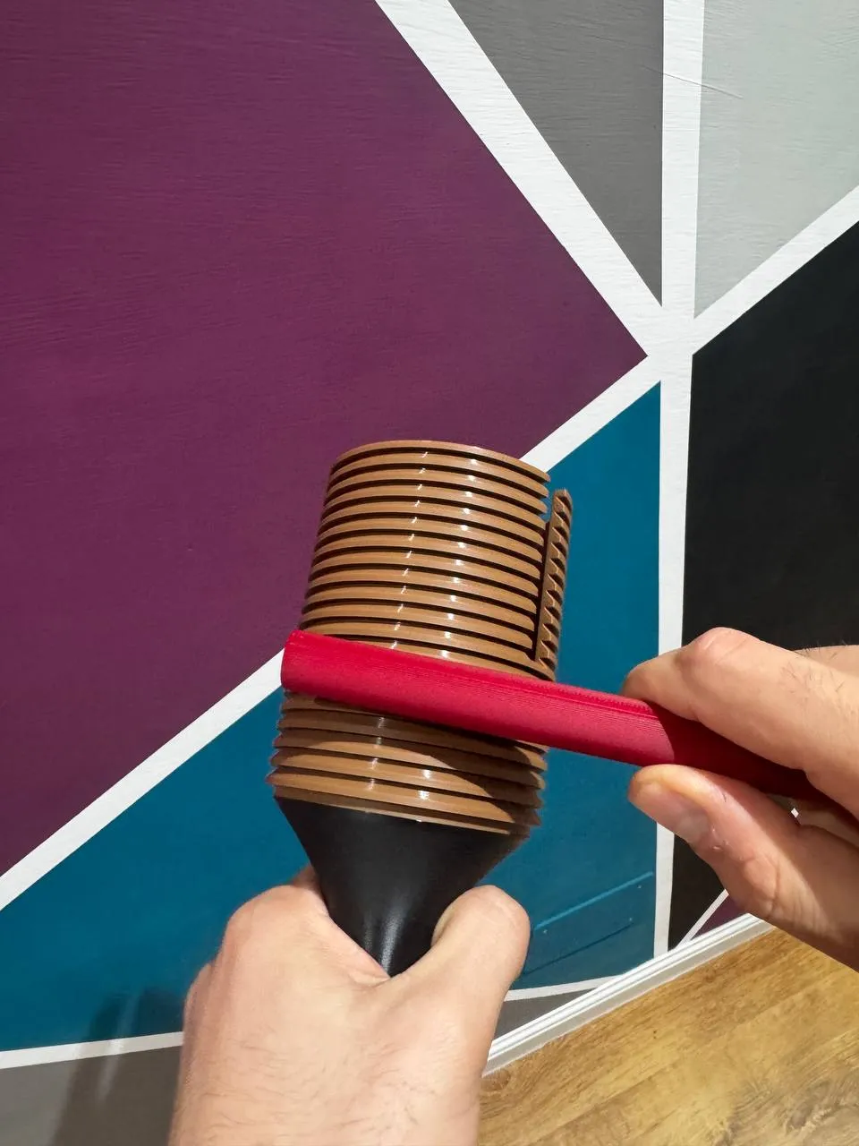 Tuned Guiro with Stick–stadium Musical Instrument by A®️t and Casual ...