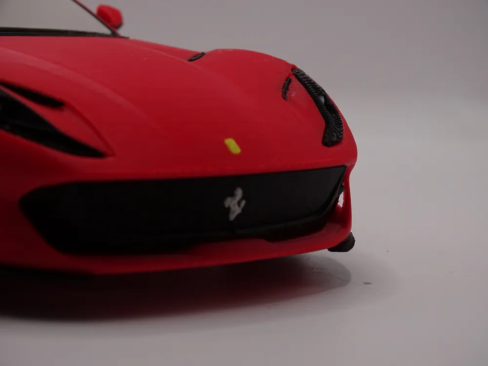 Ferrrari 812 SuperFast w/ Steering 1:19 Scale - Free 3D Print Model ...