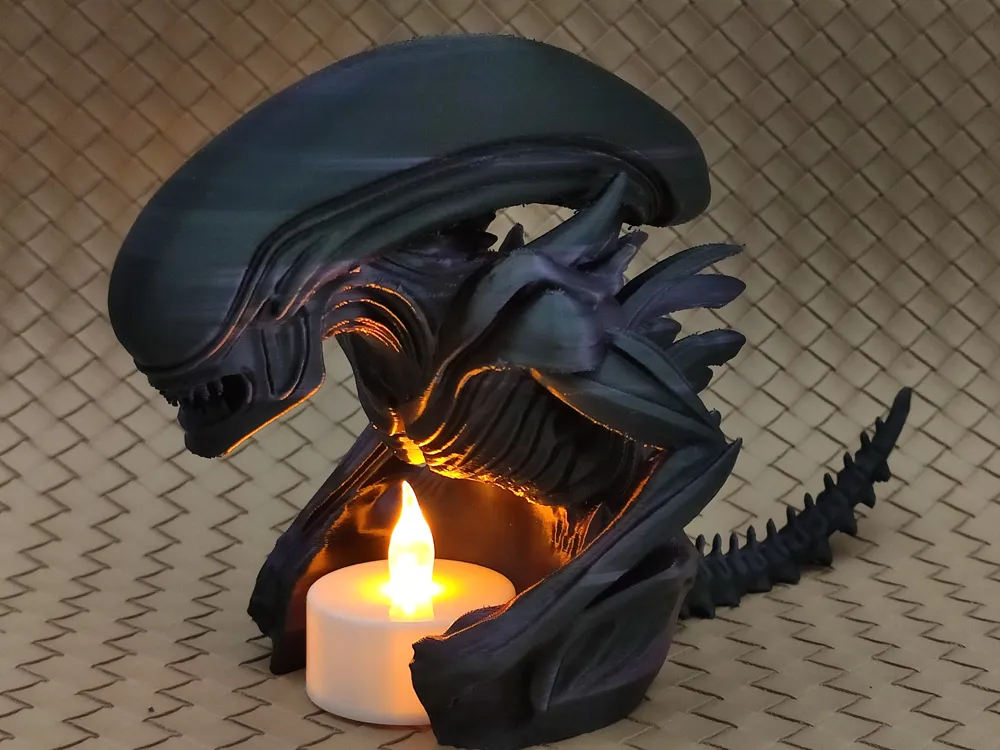 Alien - Xenomorph - LED Tealight Cover by RUMcajz MakerWorld: Download ...