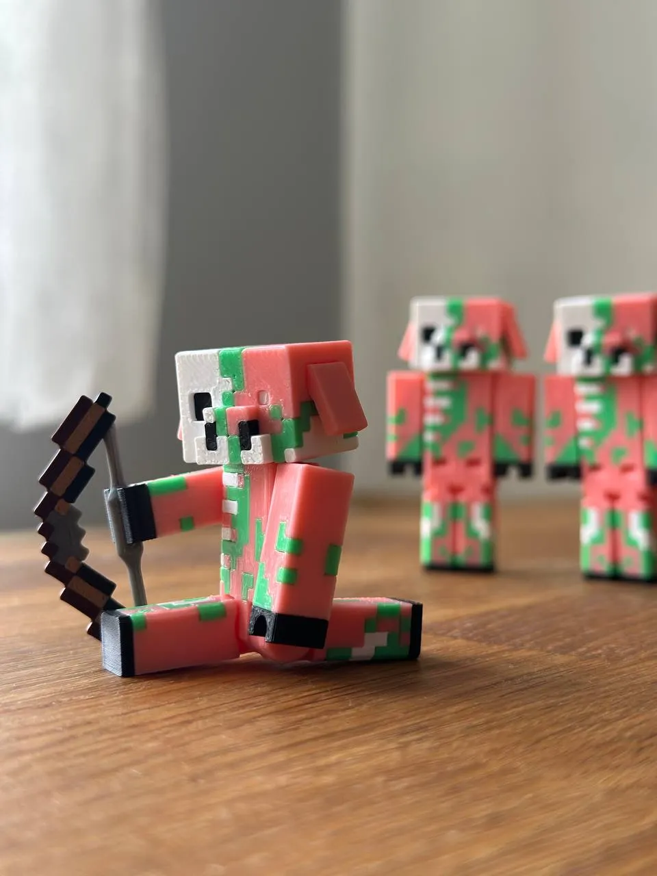 Cerdo Zombificado Articulado de Minecraft por kirimba - MakerWorld