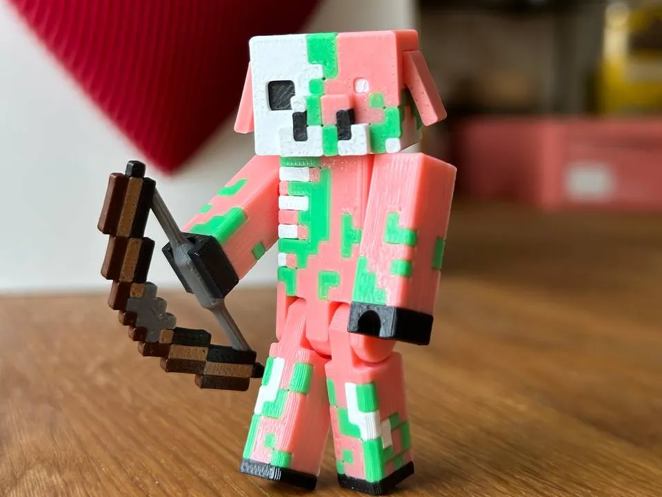 Minecraft Zombified Piglin Articulated by kirimba MakerWorld: Download ...