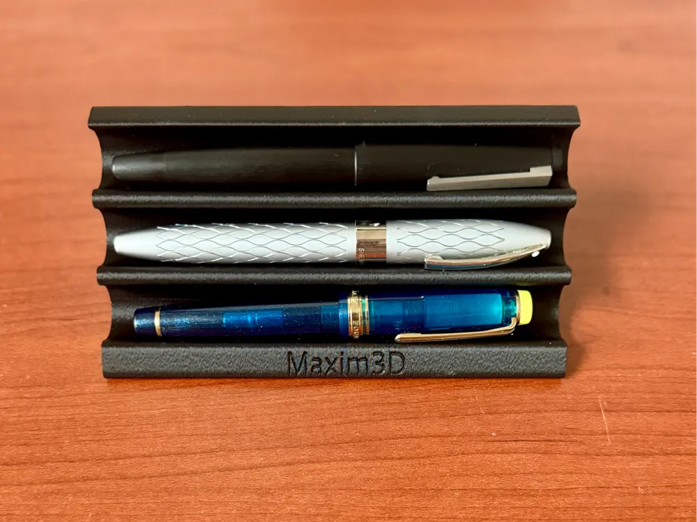 Pen Stand Personalizable 3+1 and 2+1 - Free 3D Print Model - MakerWorld