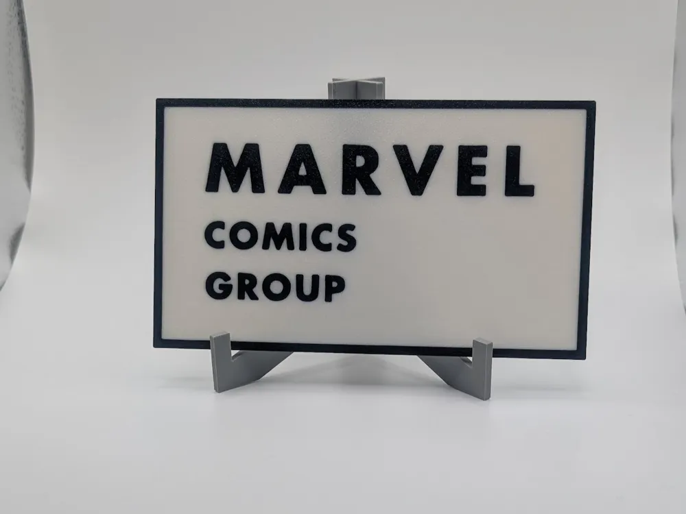 Marvel Comics Logo - 1963 by Design•Slice•Print Studio - MakerWorld