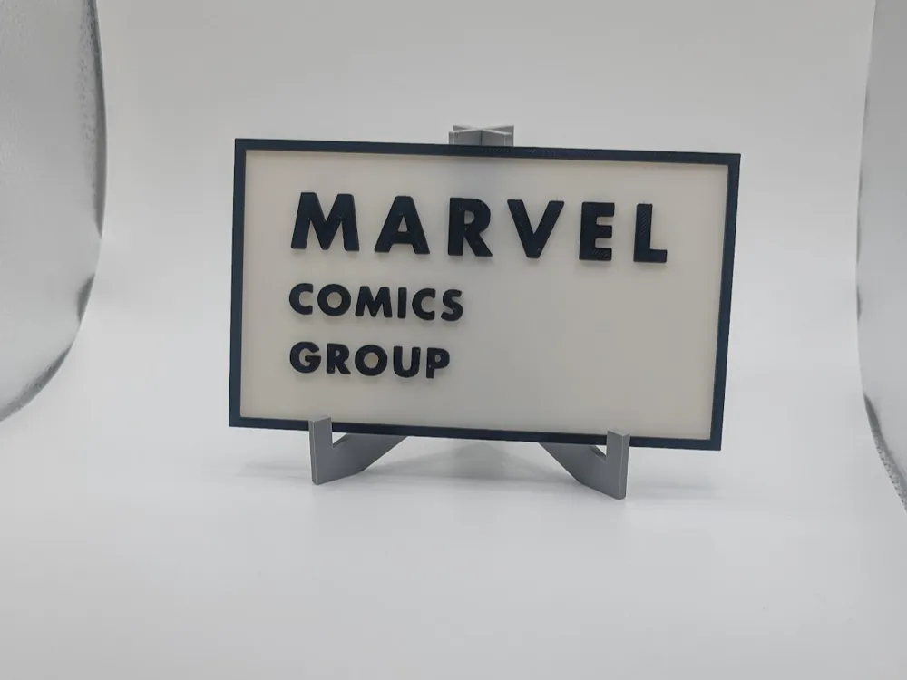 Marvel Comics Logo - 1963 by Design•Slice•Print Studio - MakerWorld