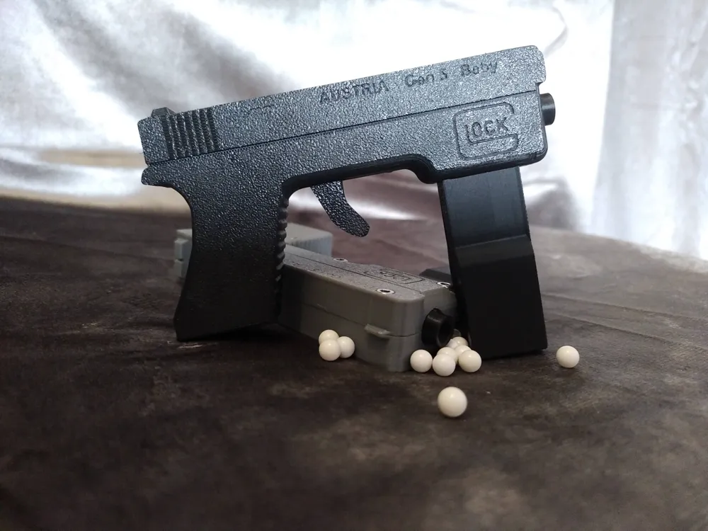 Baby Glock Airsoft humiliator gun. - Free 3D Print Model - MakerWorld