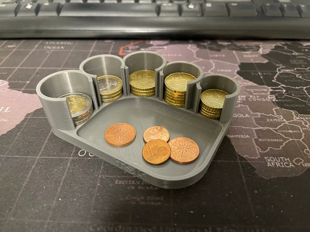Modern Coin Tray by Unic0rns101 - MakerWorld