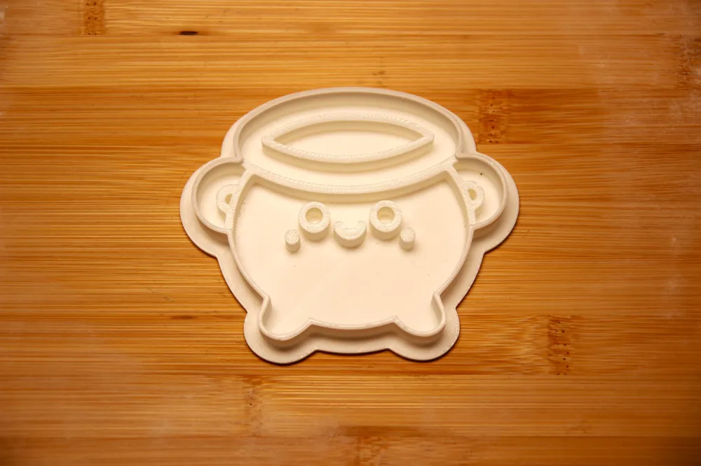 Cauldron Cookie Cutter For Halloween by Little Mac Designs - MakerWorld