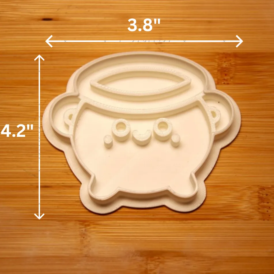 Cauldron Cookie Cutter For Halloween by Little Mac Designs - MakerWorld