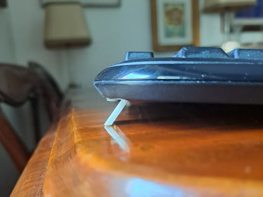 Logitech EX100 keyboard feet - Free 3D Print Model - MakerWorld