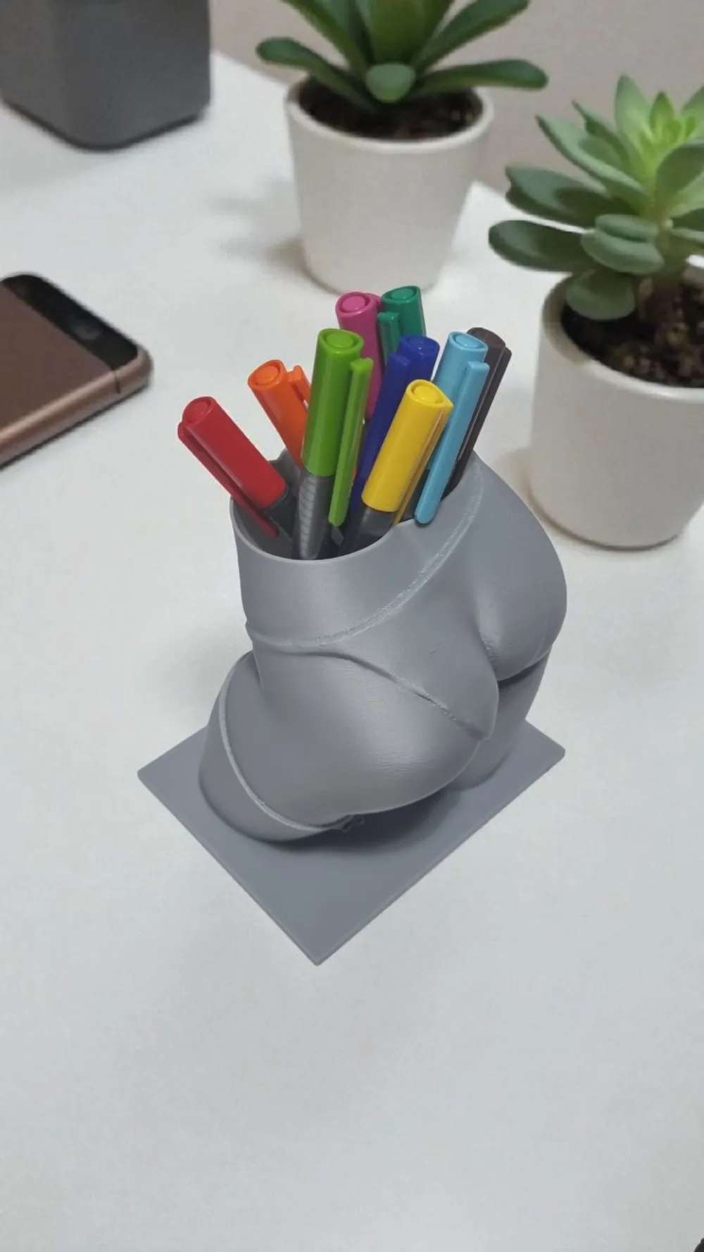 Cheeky Pen holder Cup - Free 3D Print Model - MakerWorld