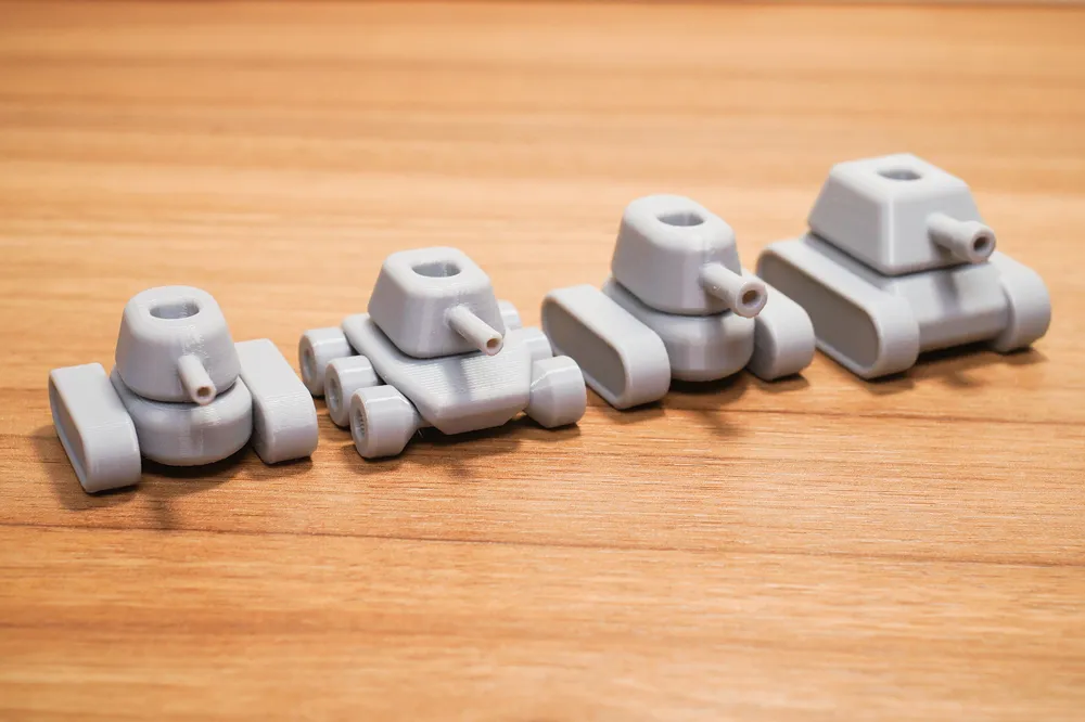 Redesign of tank models in Battle City(1985) - Free 3D Print Model ...