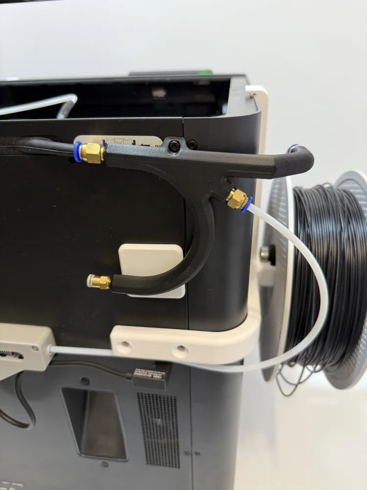 3 Way Filament Splitter for Side Spool Mount P1/X1 by 3D-Vizja ...