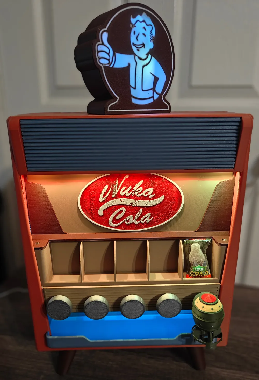 Nuka Cola Oval Sign - Free 3D Print Model - MakerWorld