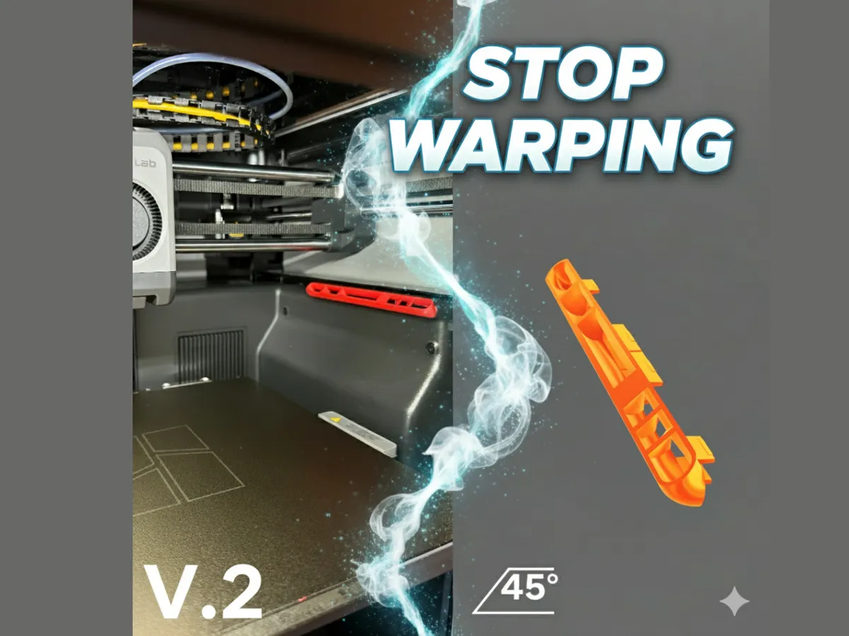 P2S and X2D Auxiliary Fan Diffuser - Free 3D Print Model - MakerWorld