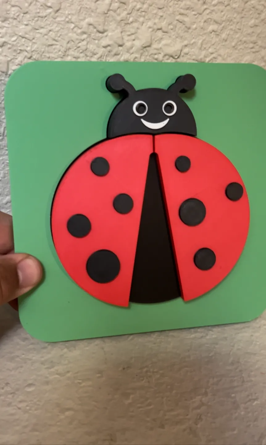 Lady Bug Puzzle by Karrot_Box - MakerWorld