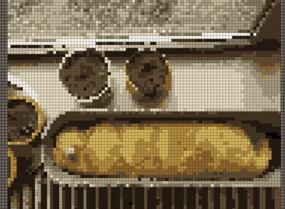 Loaf Cat Pixel Art by Benjaminhoertz - MakerWorld