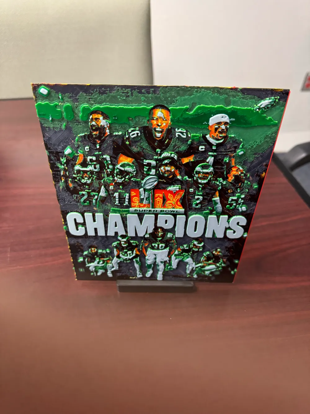 Philadelphia Eagles Superbowl 59 Hue forge by 3Designfan MakerWorld ...