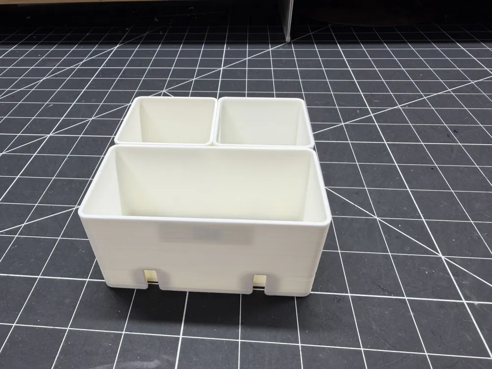 Storage cell box. Stackable organizer - Free 3D Print Model - MakerWorld