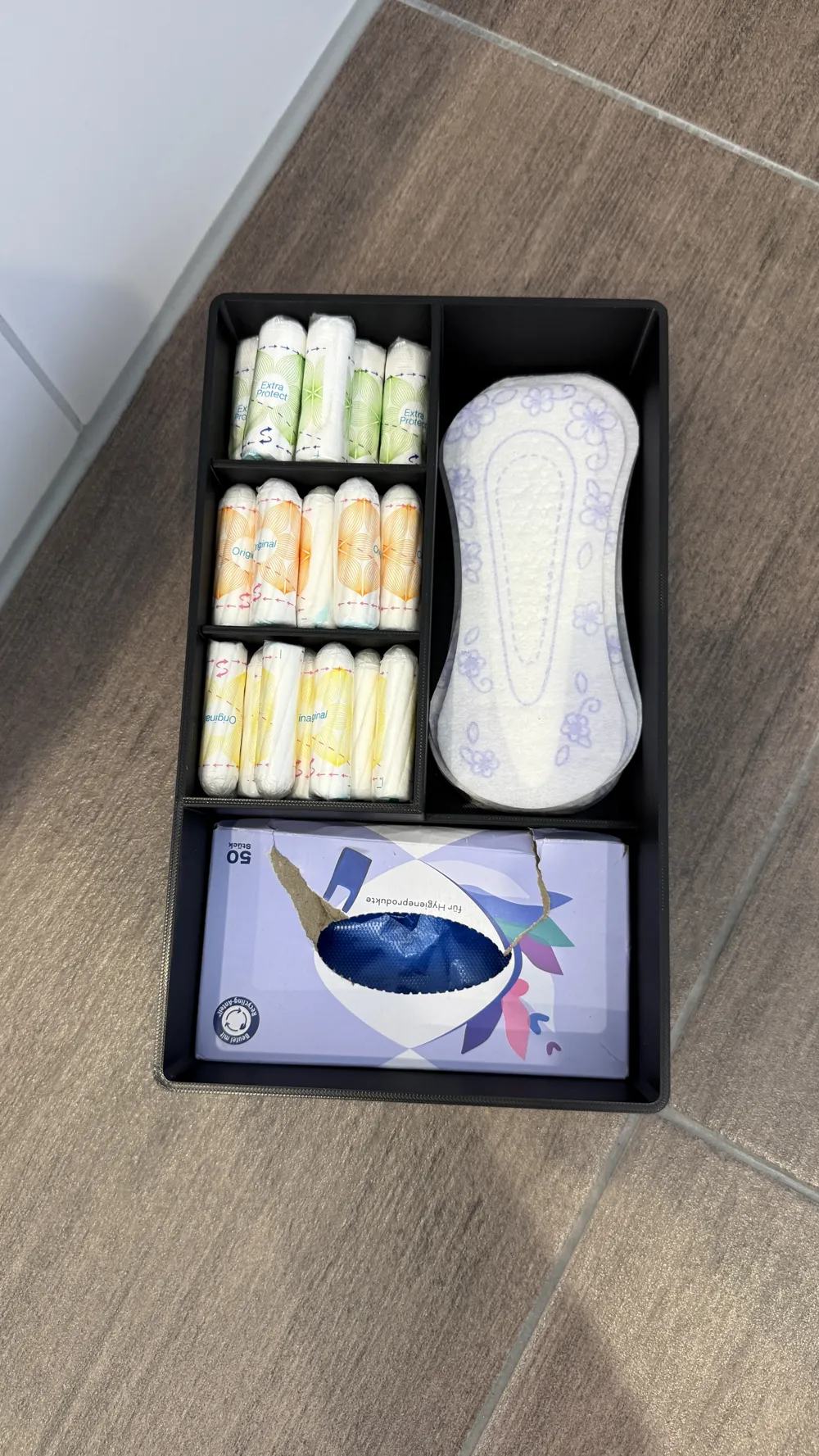 Hygiene Product Storage Box - Free 3D Print Model - MakerWorld