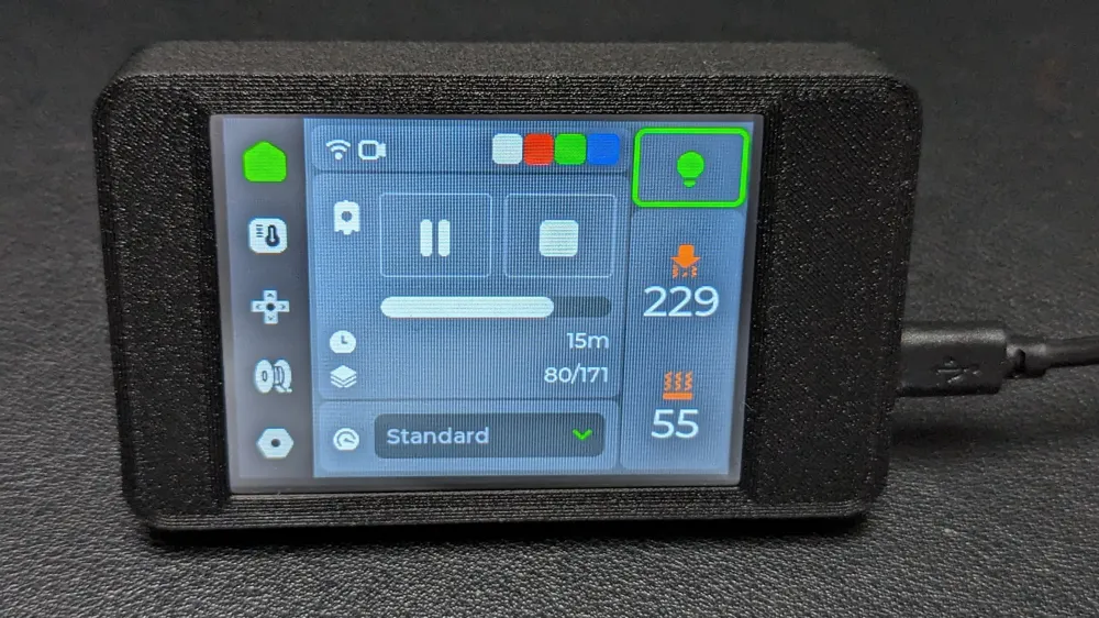 XTouch Desk Stand for USB-A Connector Remixed by printingsolutions.info ...